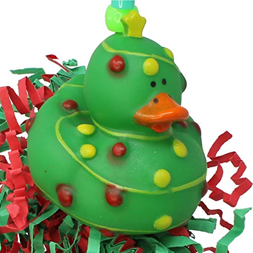 Bonka Bird Toys 3574 Christmas Twinkle Duck Small Bird Toy Conure Cockatiel Parakeet