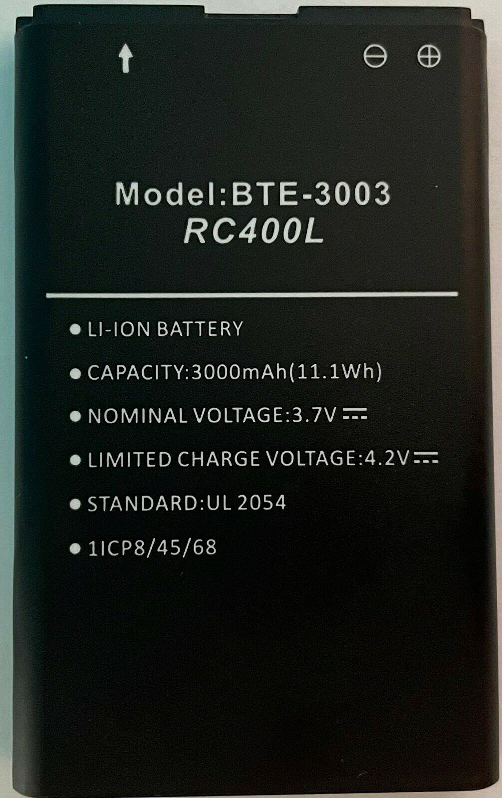 Compatible Battery BTE-3003 Orbic Speed Mobile Hotspot RC400L