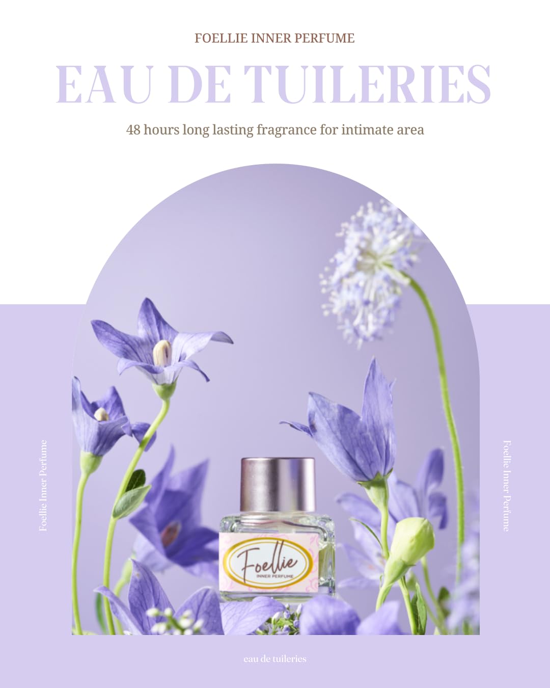 Foellie] eau de tuileries - Feminine Inner Beauty Perfume for Underwear Attractive Scents Fragrance, 5ml/0.169 fl.oz