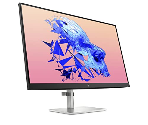 HP 4K HDR 31.5-inch Monitor 4K, Color Preset, Fully Adjustable Height, 60Hz Display (U32, Silver)