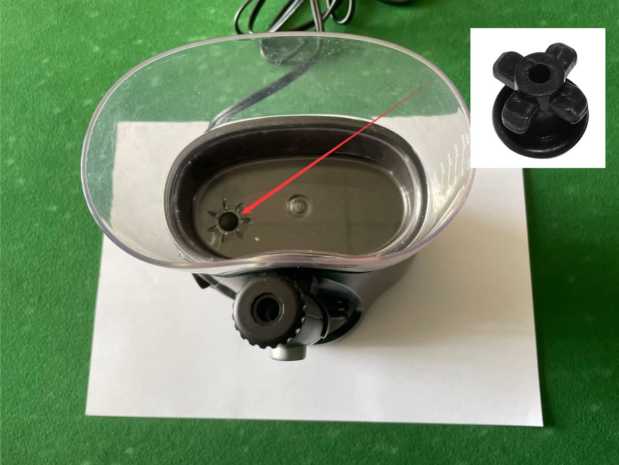 Gasket for Water Flossers Replacement Part for Water Tank Reservoir Valve Rubber Compatible with Waterpik WP-100,WP-112,WP-130,WP-270,WP-300,WP-305,WP-462,WP-900,H2ofloss,TUREWELL,Initio