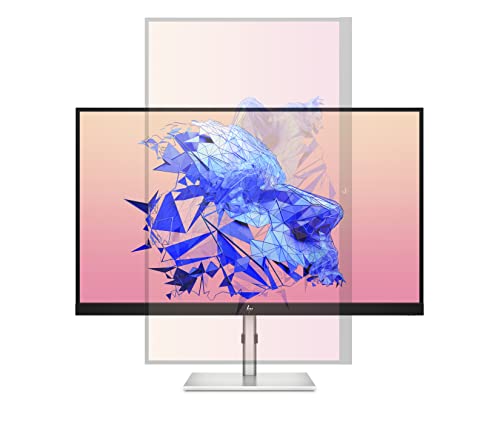HP 4K HDR 31.5-inch Monitor 4K, Color Preset, Fully Adjustable Height, 60Hz Display (U32, Silver)