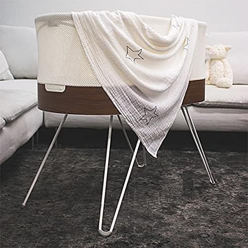Happiest Baby Swaddle Blanket - Muslin Receiving Blanket for Boys & Girls Made with 100% Organic Cotton - Stripes