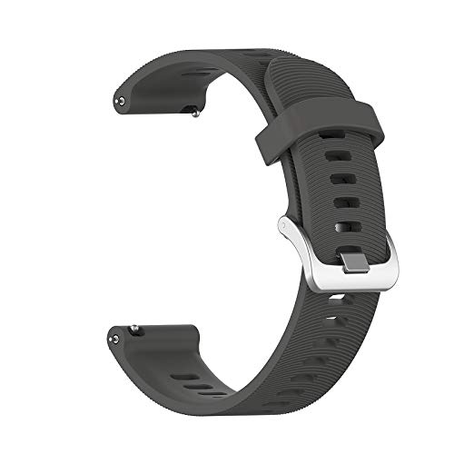 Compatible for Motast 1.69" Smartwatch Band, Sport Silicone Replacement Straps Compatible for MuGo P36A / AGPTEK 1.69" / Togala Smartwatch/Doubc Smart Watch (Black)