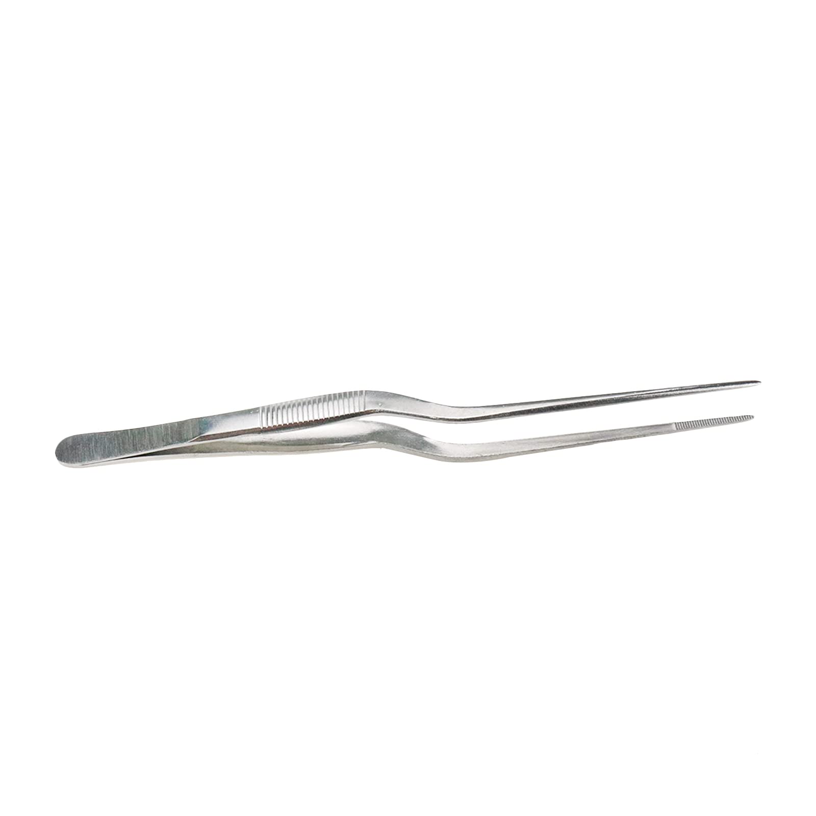 Bitray 3PCS Cooking Tweezers Straight and Curved Tip Tweezers for Cooking Food Design Styling