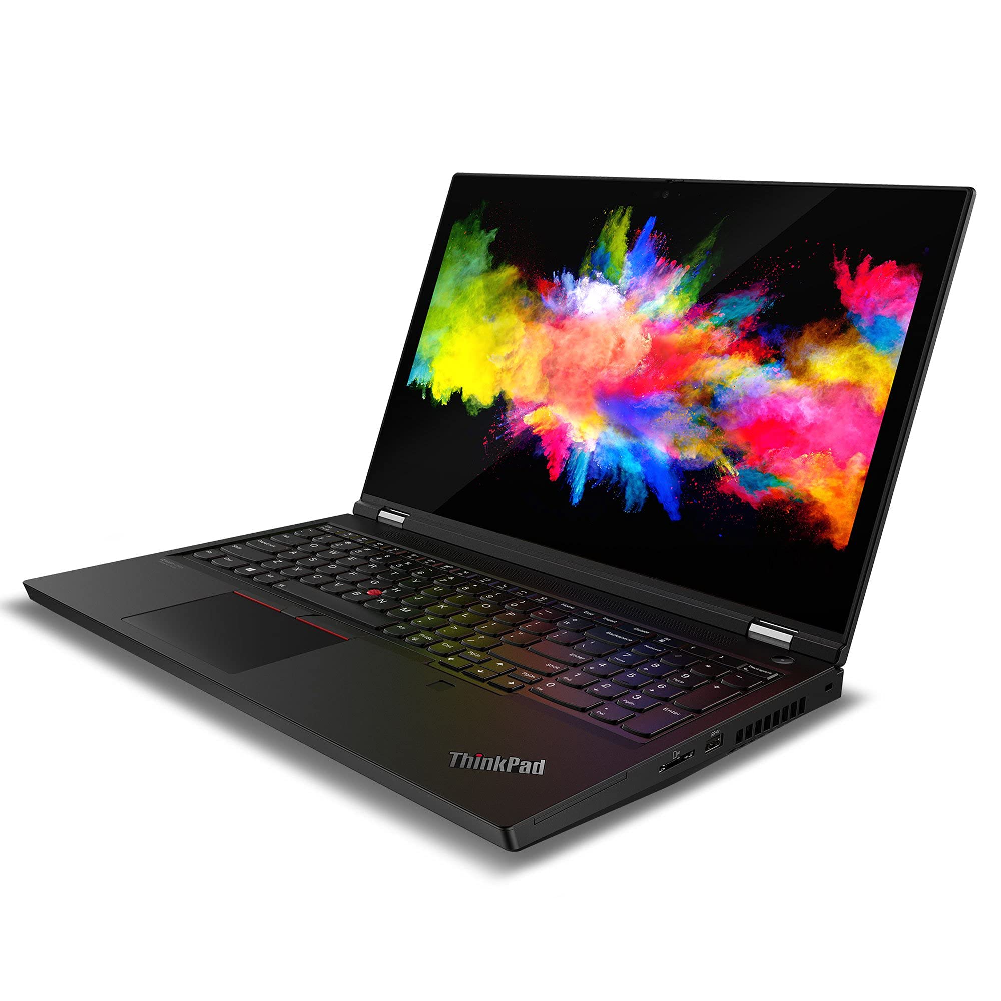 Lenovo ThinkPad P15 Gen 1 Workstation Laptop (Intel i9-10885H 8-Core, 32GB RAM, 1TB SSD, RTX 3000, 15.6" 4K Ultra HD (3840x2160) IPS, Backlit KB, FP Reader, WiFi 6, BT, Webcam, Win10Pro) w/Hub