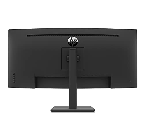 HP 34-inch Curved Monitor VA W-QHD 5ms 100Hz Display (M34d, Black)