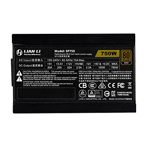 LIAN LI SP 750 Performance SFX Form Factor Power Supply - SP750