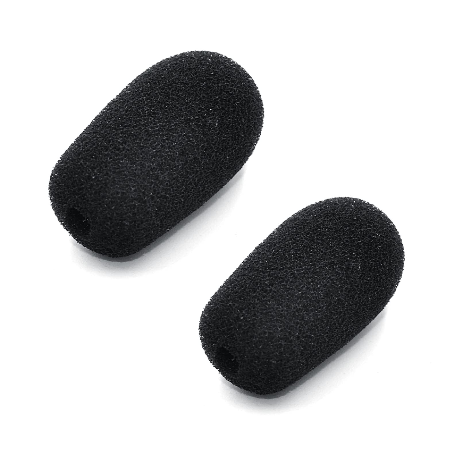 VEKEFF Replacement Cushion Ear Pads Kit for BlueParrott B450-XT Bluetooth Headset (Black, Foam Ear Cushions + Microphone Foam)