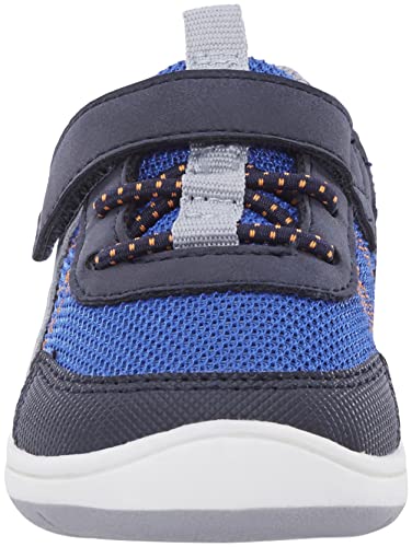 Stride Rite 360 Boys Carson Athletic Sneaker, Blue, 6 Toddler