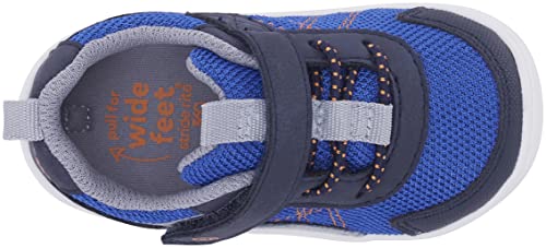 Stride Rite 360 Boys Carson Athletic Sneaker, Blue, 6 Toddler
