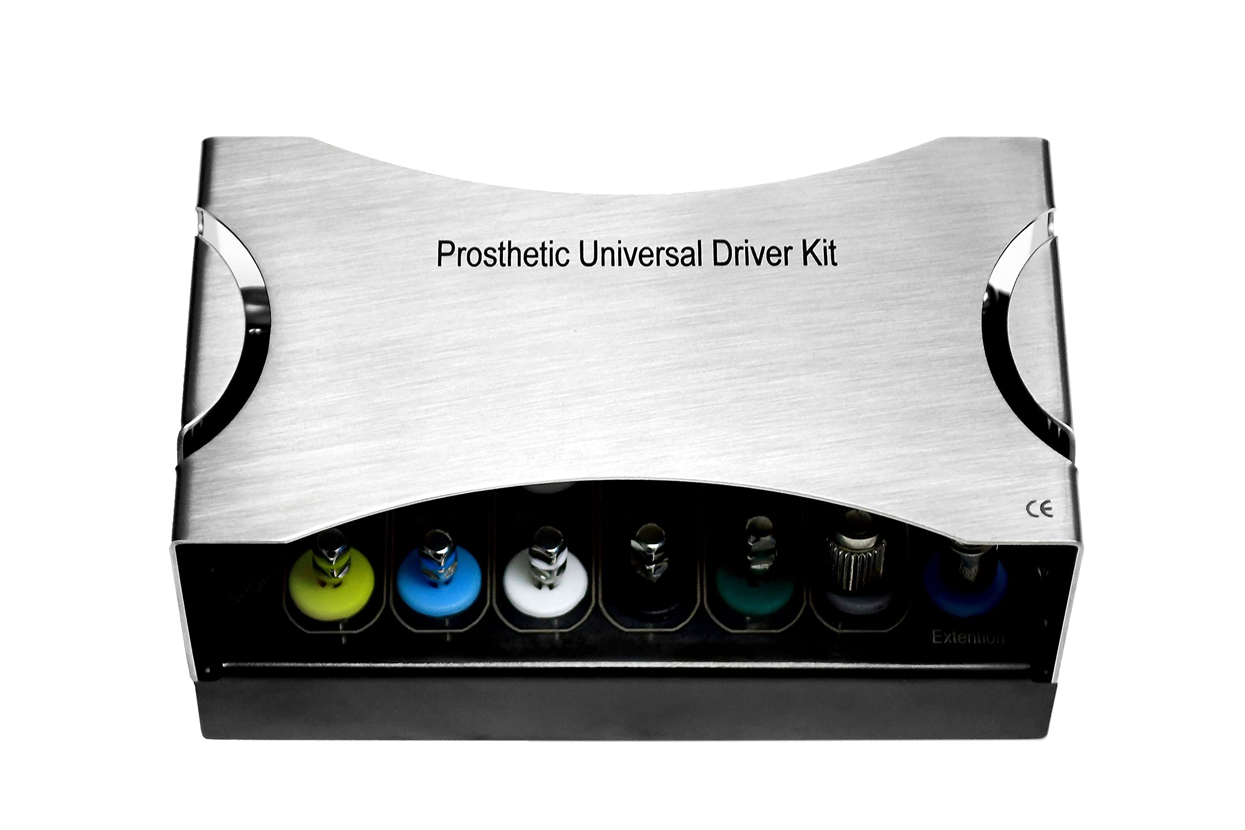 Dental Prosthetic Kit 4mm Square Engagement, Long and Short Hex Driver 0.035, 0.048 and 0.050, Hex Driver Code DIHDLS
