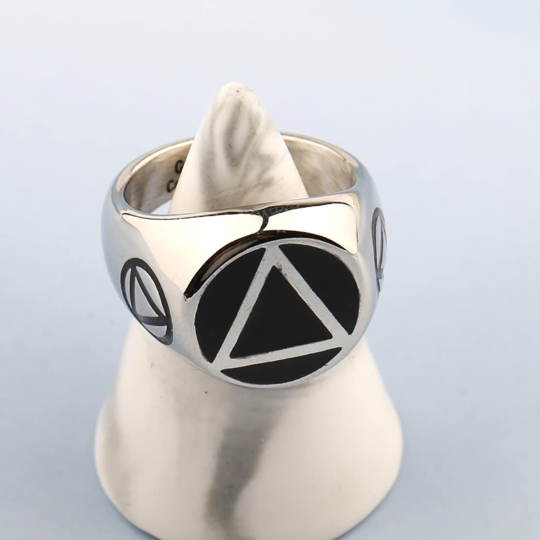 AA Jewelry Rings Alcoholics Anonymous Gifts Sobriety Gift Addiction Recovery Gift AA Alcoholics Recovery Gift New Beginnings Gift (Rings AA-S 11)