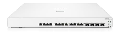 Aruba Instant On 1960 12-Port 10Gb Aggregator Smart Switch - 12x10GBase-T | 4X SFP+ (JL805A#Acc)