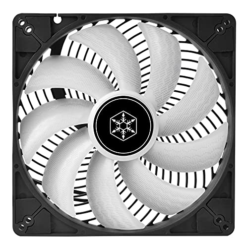 Silverstone Air Penetrator 184i ARGB High Performance 180mm air Channeling ARGB Fan with Shark Force Technology, SST-AP184i-ARGB