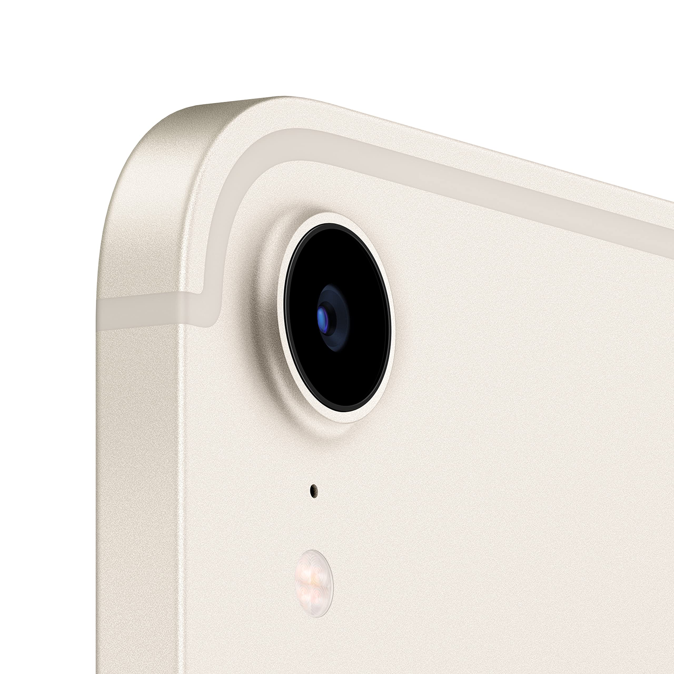 Apple iPad Mini (6th Generation): A15 Bionic, 8.3-inch Liquid Retina Display, 64GB, Wi-Fi 6 + 5G Cellular, 12MP front/12MP Back Camera, Touch ID, All-Day Battery Life – Starlight