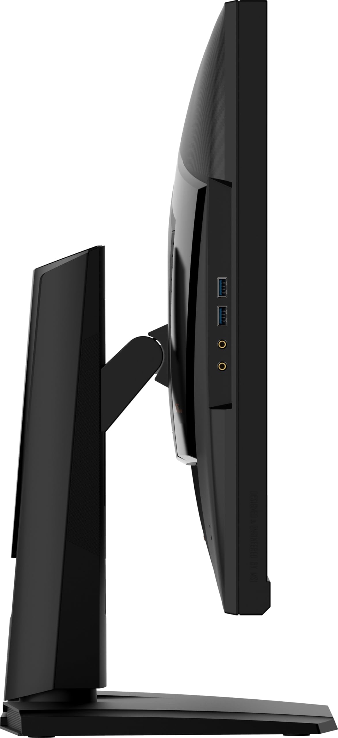 MSI MPG321UR QD 32" Gaming Monitor, 3840 x 2160 (UHD), IPS with Quantum Dot, 1ms, 144Hz, G-Sync Compatible, HDR 600, HDMI, Displayport, USB Type-C, Tilt, Swivel, Height Adjustable, Black