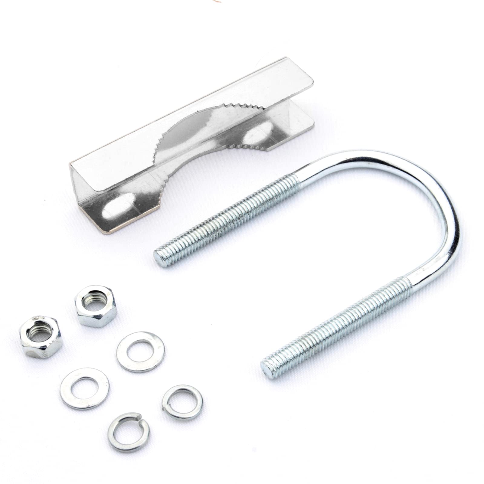 GBGS U-Bolt Clamp,1-5/8" Open Width U Pipe Antenna Pole Clamps
