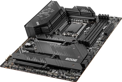 MSI MPG Z690 Edge WiFi DDR4 Gaming Motherboard (ATX, 12th Gen Intel Core, LGA 1700 Socket, DDR4, PCIe 4, CFX, M.2 Slots, Wi-Fi 6)