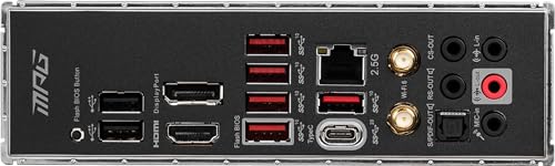 MSI MPG Z690 Edge WiFi DDR4 Gaming Motherboard (ATX, 12th Gen Intel Core, LGA 1700 Socket, DDR4, PCIe 4, CFX, M.2 Slots, Wi-Fi 6)