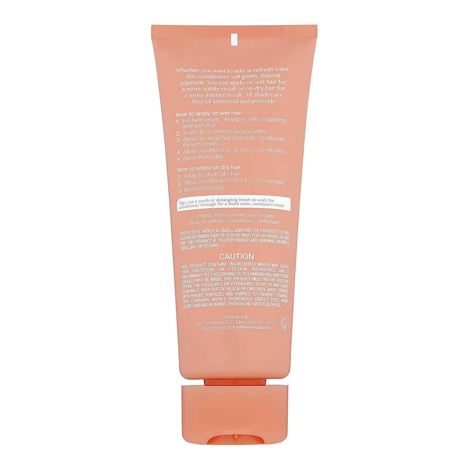 Kristin Ess Color Depositing Conditioner ? Coral Rose ? 6.7oz