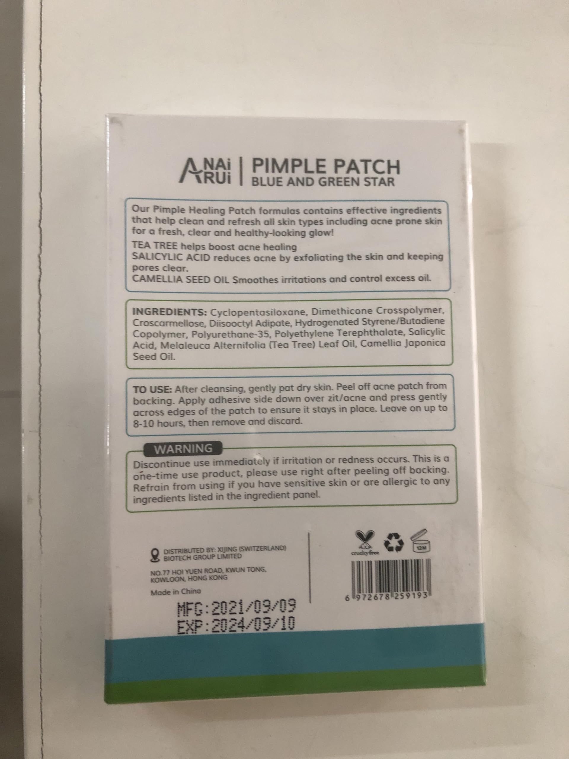 Star-Shaped Pimple Patch