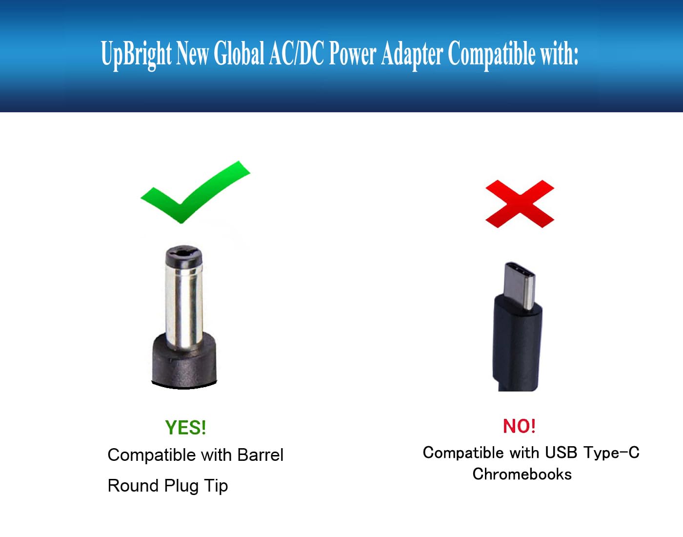 UpBright 12.6V AC/DC Adapter Compatible with Cholas KZD02 30 Speed Deep Tissue Massage Gun Percussion Body Muscle Therapy Massager 12.6VDC 0.8A DC12.6V 800mA Power Supply Cord Battery Charger w/Barrel