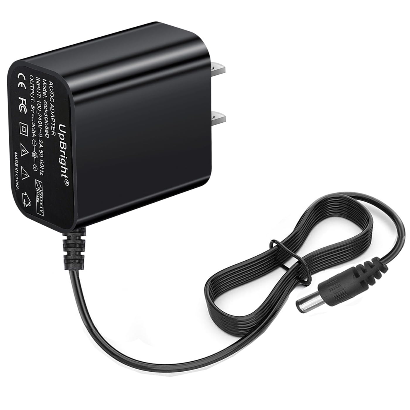 UpBright 12.6V AC/DC Adapter Compatible with Cholas KZD02 30 Speed Deep Tissue Massage Gun Percussion Body Muscle Therapy Massager 12.6VDC 0.8A DC12.6V 800mA Power Supply Cord Battery Charger w/Barrel