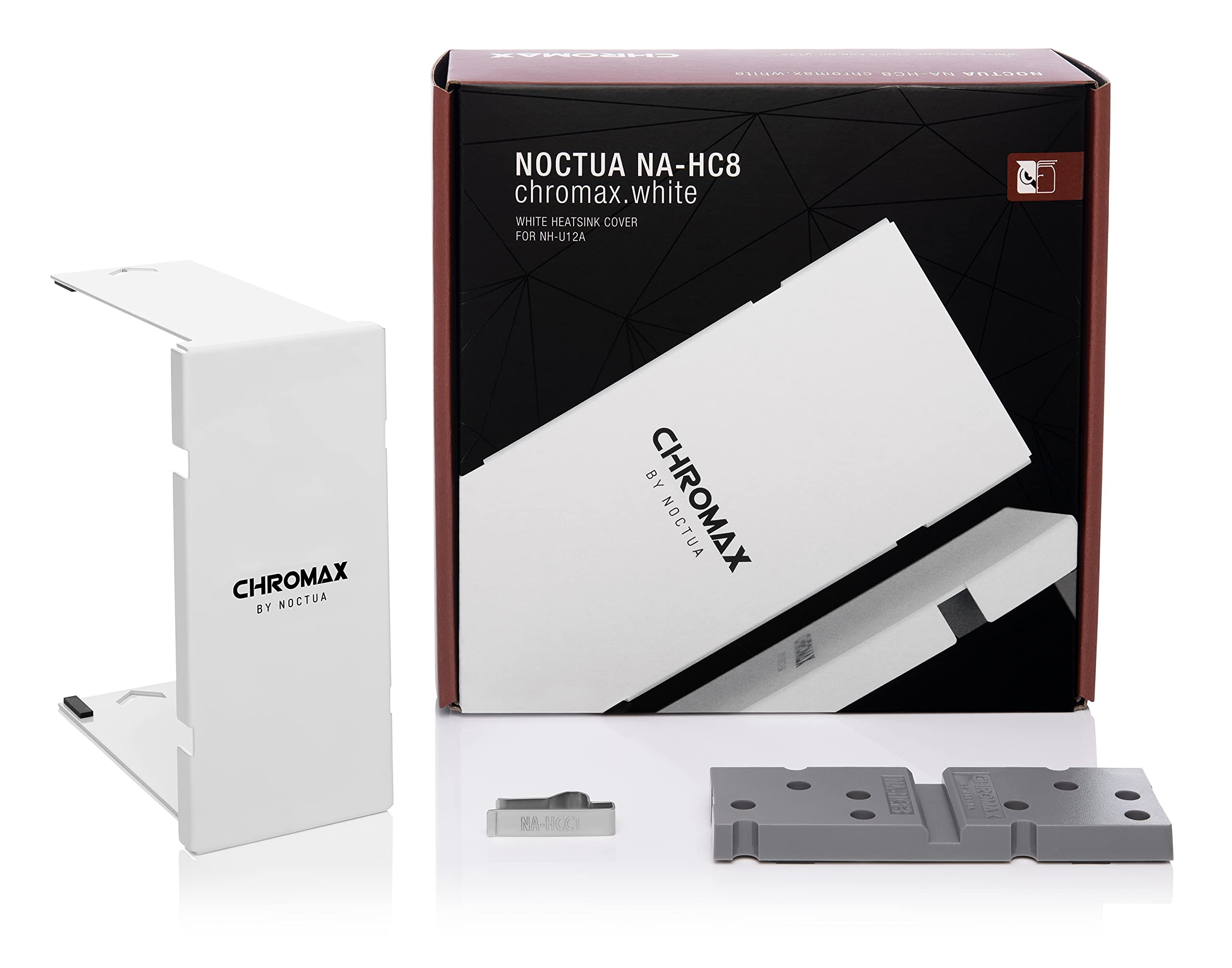 Noctua NA-HC8 chromax.White, Heatsink Cover for NH-U12A (Black)
