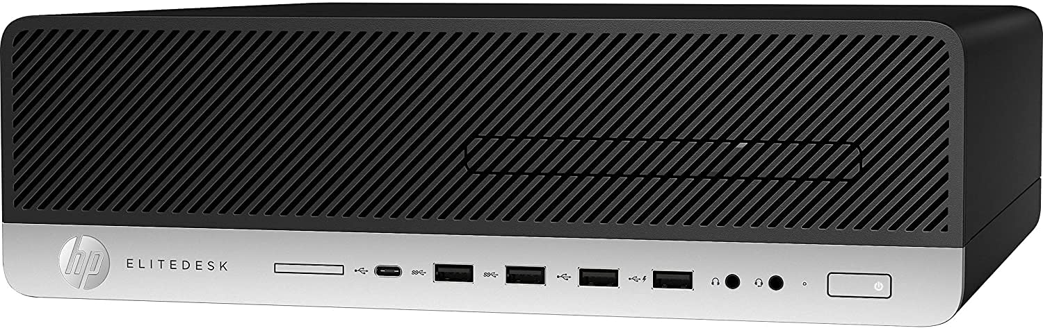 HP EliteDesk 800 G3 SFF Desktop Intel i7-7700 UP to 4.20GHz 16B DDR4 128GB SSD + 2TB HDD Built in WiFi BT Dual Monitor Wireless Keyboard & Mouse Support Win10 Pro (Renewed)