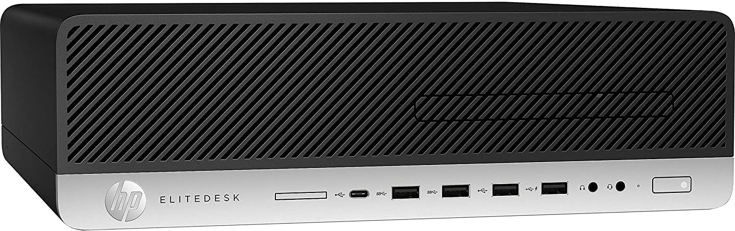HP EliteDesk 800 G3 SFF Desktop Intel i7-7700 UP to 4.20GHz 16B DDR4 128GB SSD + 2TB HDD Built in WiFi BT Dual Monitor Wireless Keyboard & Mouse Support Win10 Pro (Renewed)