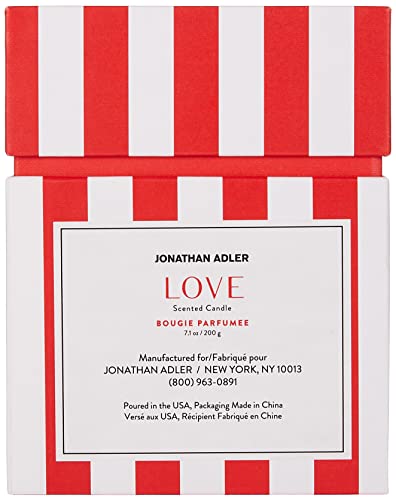 Jonathan Adler Vice Love Candle, red