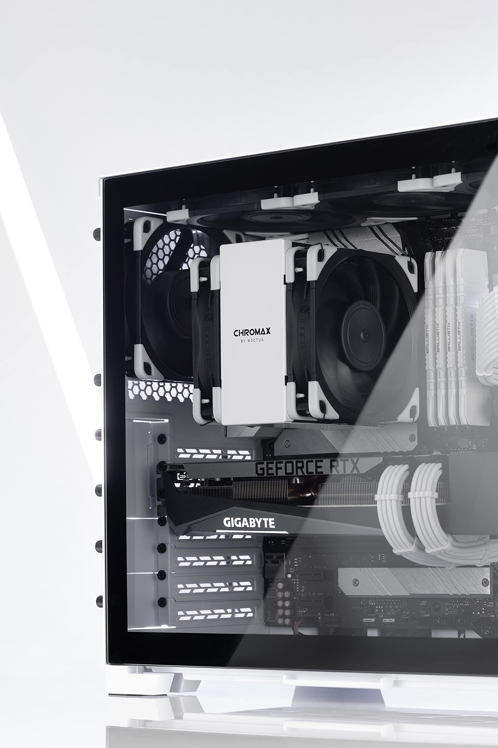 Noctua NA-HC8 chromax.White, Heatsink Cover for NH-U12A (Black)
