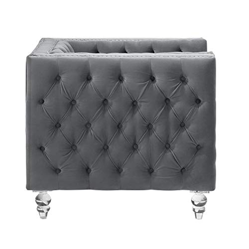 Lexicon Spencer Living Room Loveseat, Gray
