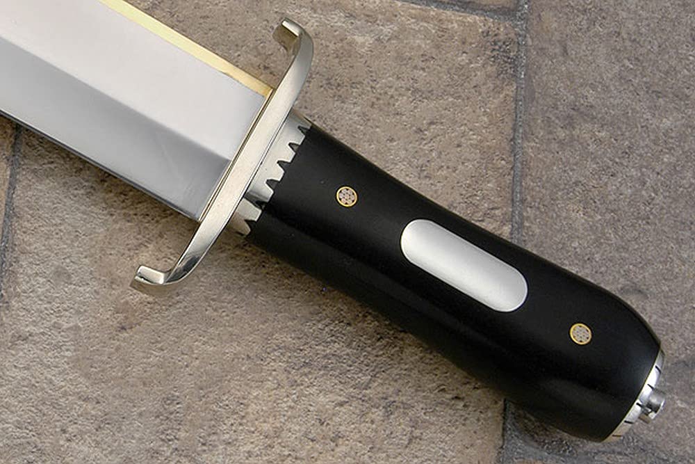 hunting knives Iron Mistress knife Beautiful Custom Handmade D2 Steel Bowie Knife in handle Micarta Iron Mistress Hunting knife, HK-875, Silver, Black, Brown
