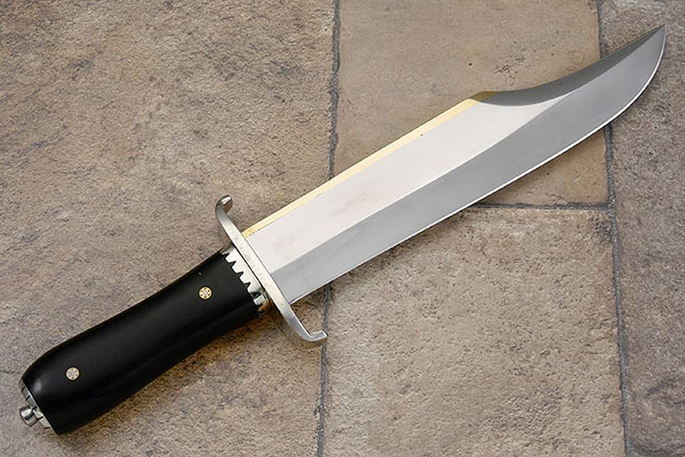 hunting knives Iron Mistress knife Beautiful Custom Handmade D2 Steel Bowie Knife in handle Micarta Iron Mistress Hunting knife, HK-875, Silver, Black, Brown