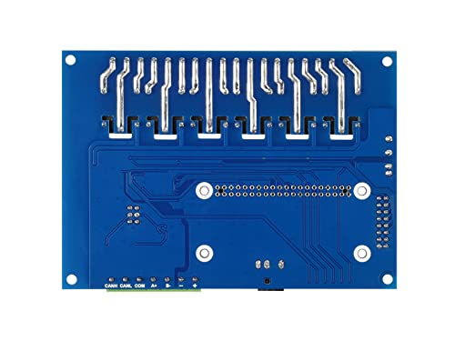 Waveshare Industrial 6-Channel Relay Module for Raspberry Pi Zero WH RS485/CAN Bus Power Supply Isolation Photocoupler Isolation