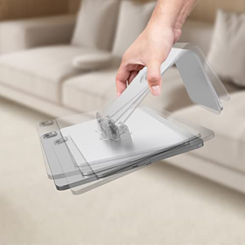 KABCON Magnetic Stand for iPad Pro 12.9,360¡ã Rotating Floating Magnetic Stand Holder for iPad Pro 12.9 3rd/4th/5th Generation-Silver ¡
