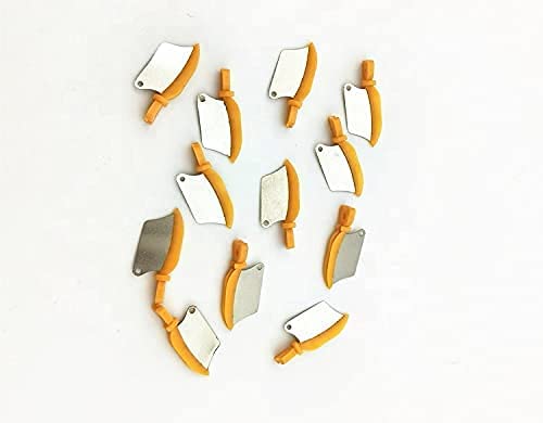 Dental Wedge Guard with Metal Plastic Knife and Protection Matrix for Teeth Interproximal Area 50pcs/box (SMALL)
