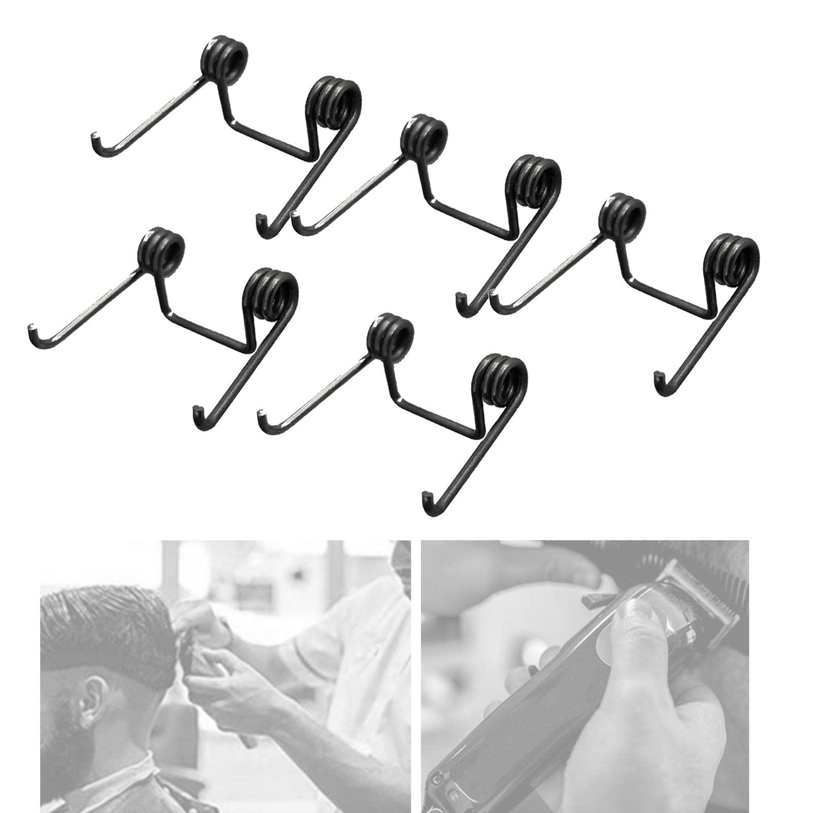 AMLESO 5 Pieces Hair Replacement Spring for 8148 8591 Coldless Clip Parts