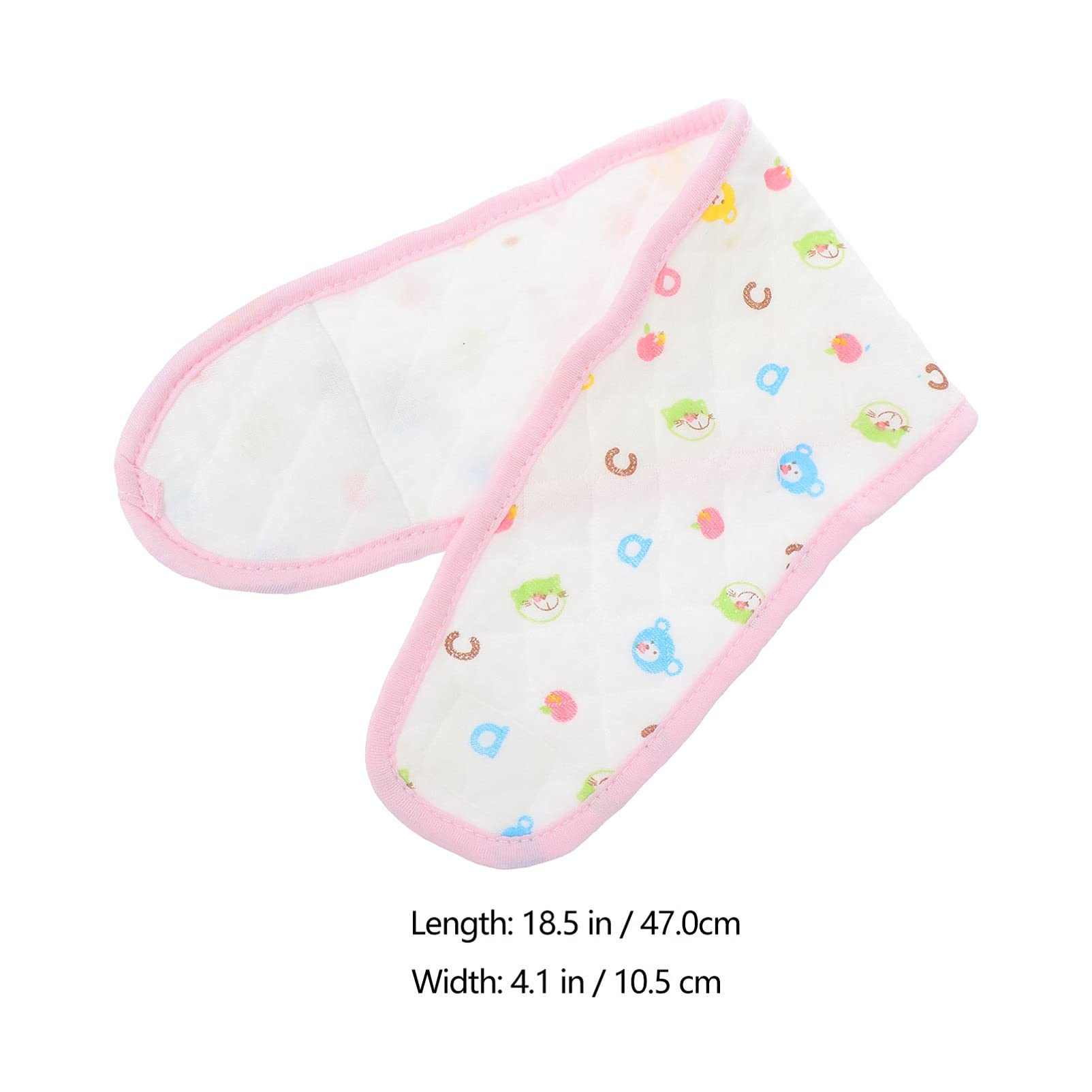 Healifty 3Pcs Baby Umbilical Hernia Belt Baby Belly Button Cord Band Infant Belly Wrap Adjustable Navel Belly Band Pink