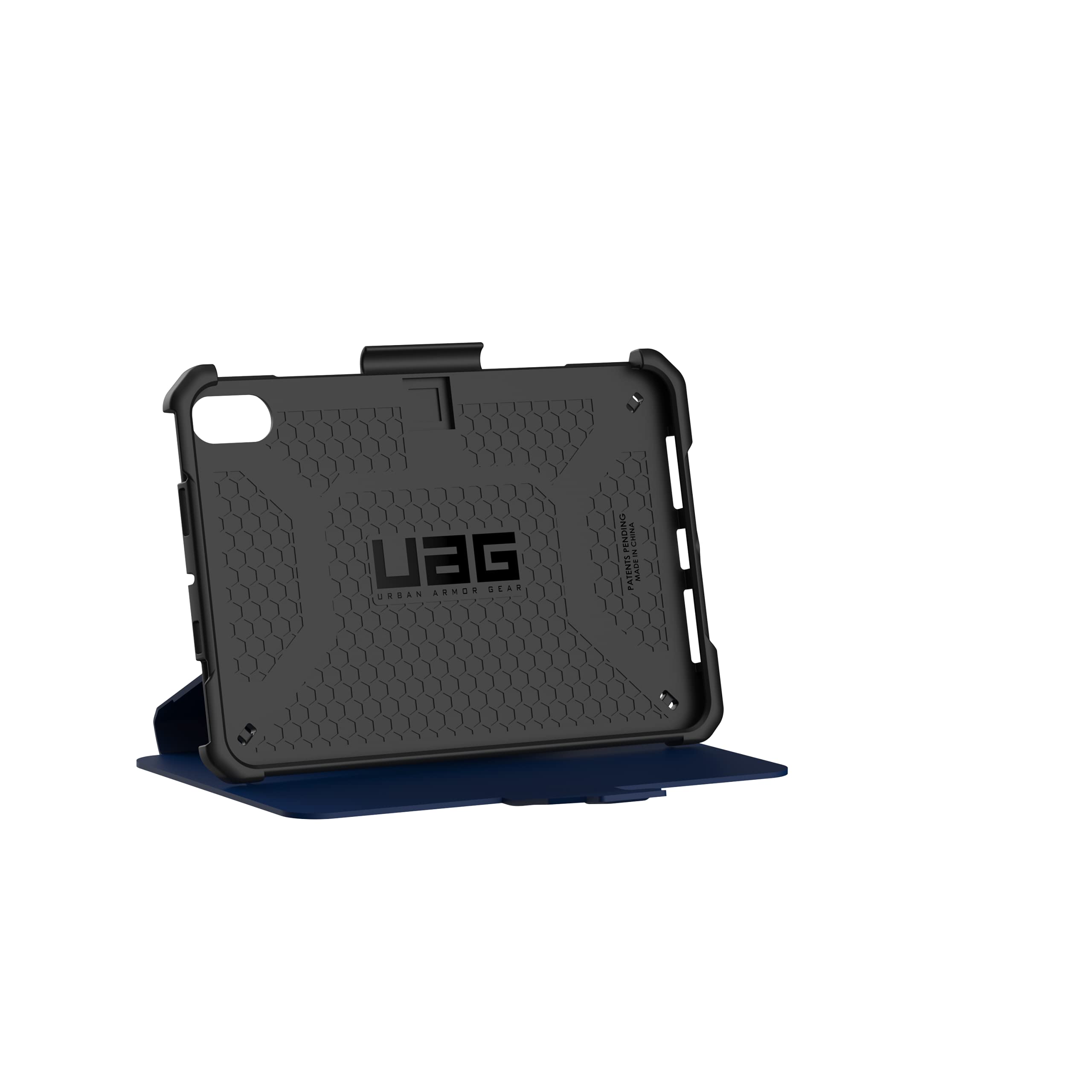 URBAN ARMOR GEAR UAG Designed for iPad Mini Case (6th Gen, 2021) Rugged Smooth Exterior Material Heavy Duty Multi-Angle Viewing Folio Stand with Pencil Holder Metropolis SE Protective Cover, Mallard