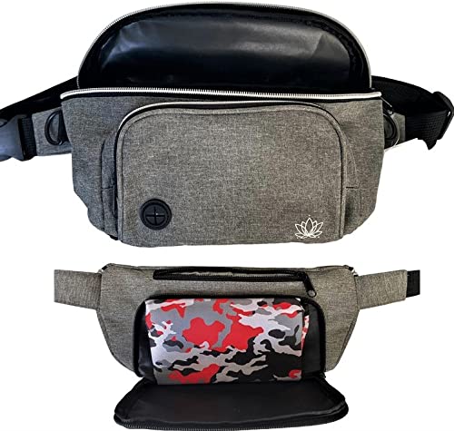 Crossbody Diaper Bags for Baby Boy Mini Diaper Bag Fanny Packs Stroller Diaper Bag Small Diaper Bag with Changing Pad for Men and Women by Lotus Lane