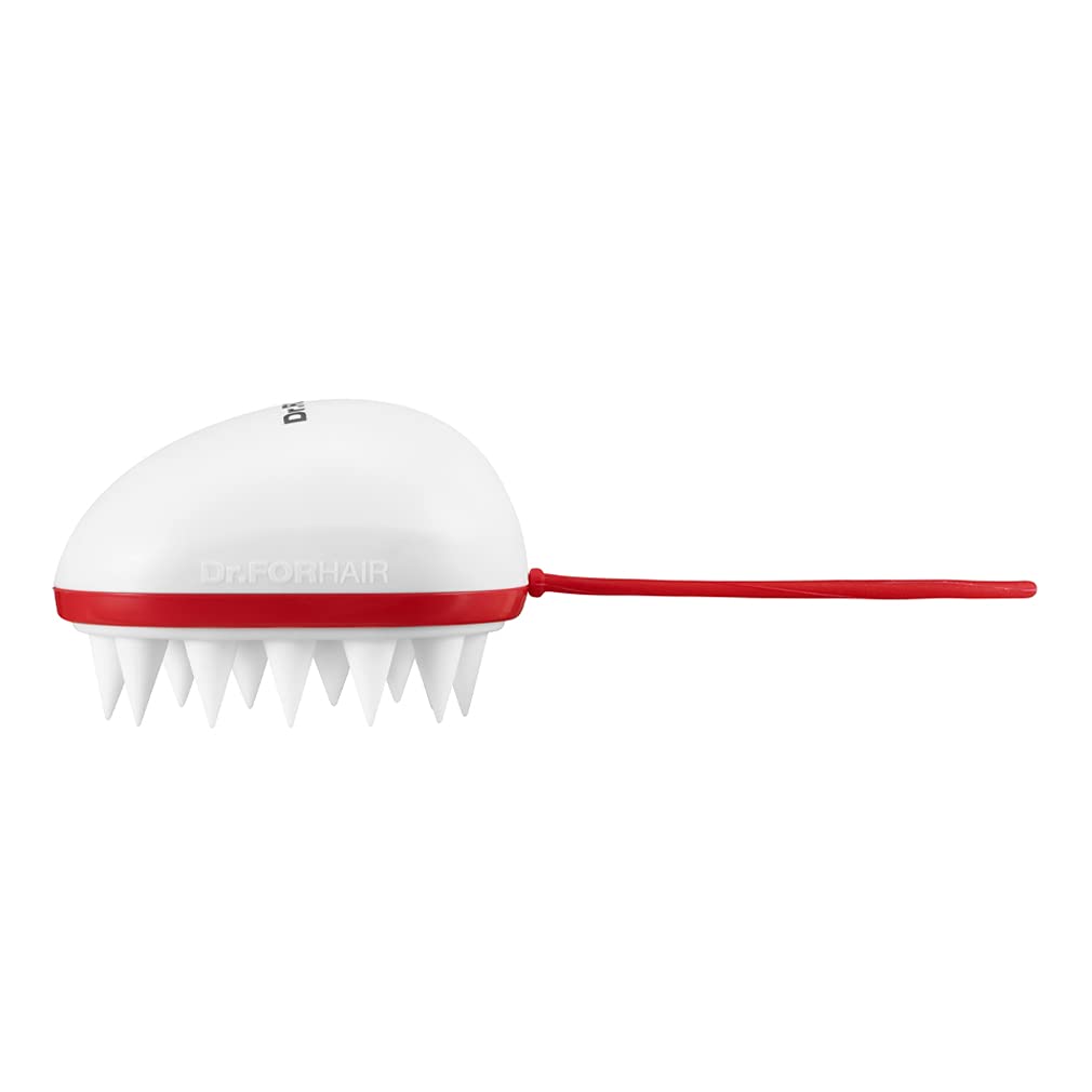 DR.FORHAIR Hair Scalp Massager Shampoo Brush – Cleansing Care Soft Silicone Washing Head Scrubber Shower Water Resistant Handheld Dandruff Removal