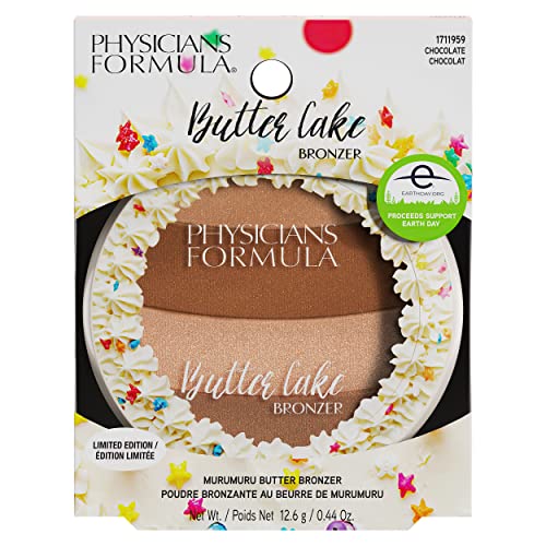 Physicians Formula Murumuru Butter Bronzer Face Makeup, Cheat Day Donut, Chocolate
