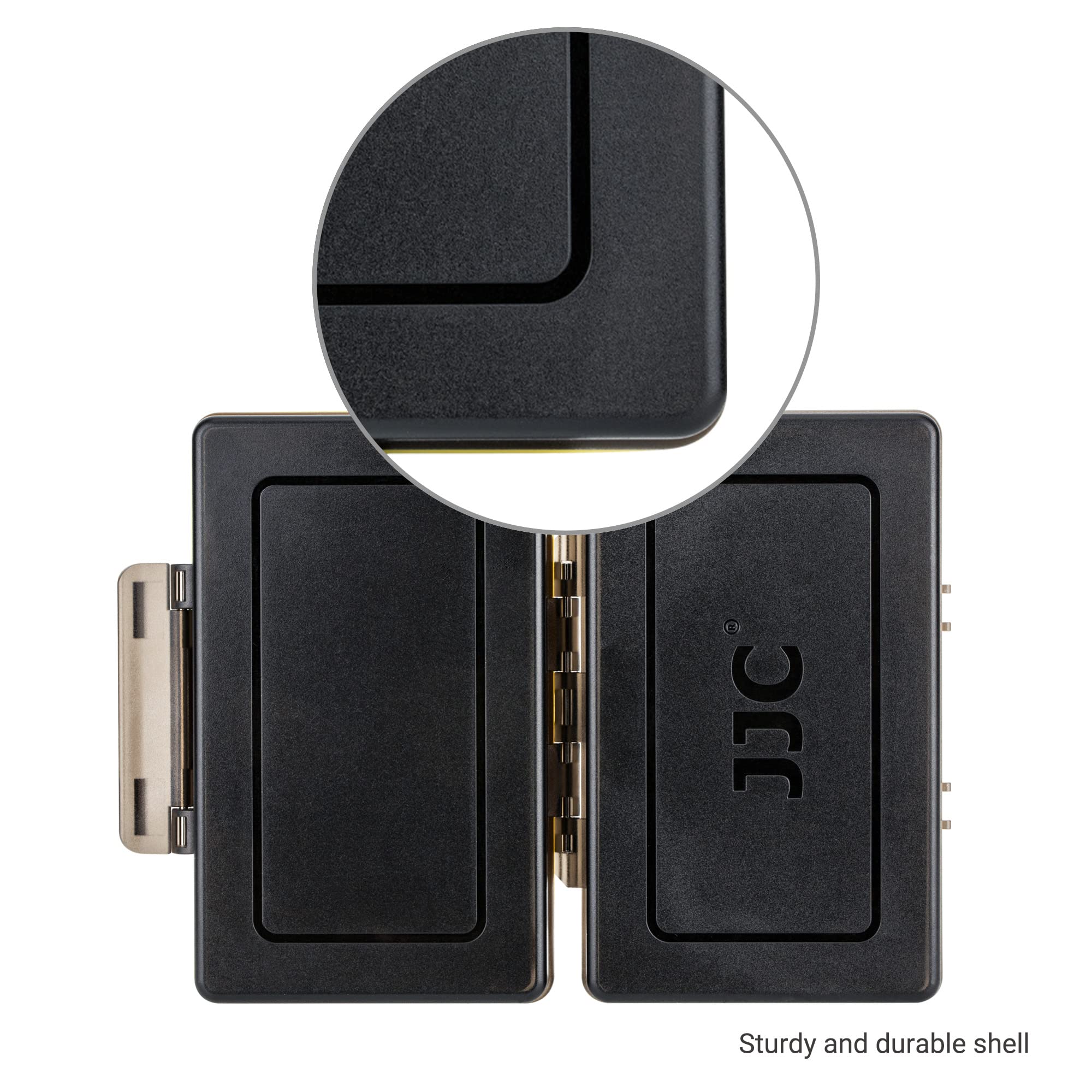 Mini USB Flash Drive Case for 20 USB A & 4 USB C Interface Thumb Drives ≤ 26mm, Water-Resistant & Shockproof Jump Pen Drive Storage Organizer for SanDisk Ultra Fit/SanDisk Cruzer Fit/Samsung Fit Plus