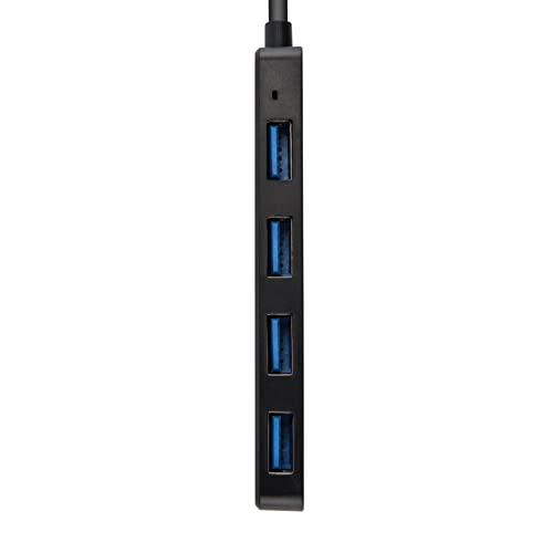 GT Media 4-Port USB 3.0 Hub, High Speed Data Transfer Splitter, 4-in-1 USB 15cm Connector for PC Computer Laptop Desktop