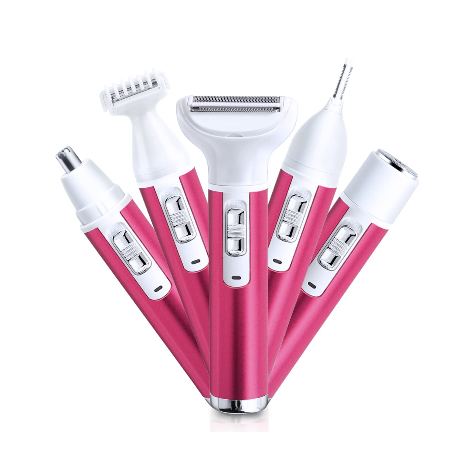 Nose Hair Trimmer for Women Electric Razors Womens Trimmer Lady Shaver Bikini Trimmer Facial Hair Remover Public Hair