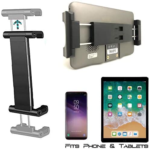 LycoGear Universal Smartphone Tablet Holder w/1" Rubber Coating Ball for All iPad Pro Air Mini iPhone MAX Pro Galaxy Tab (Compatible with Ram, Arkon Robust Mount & All 1 inch Socket System)