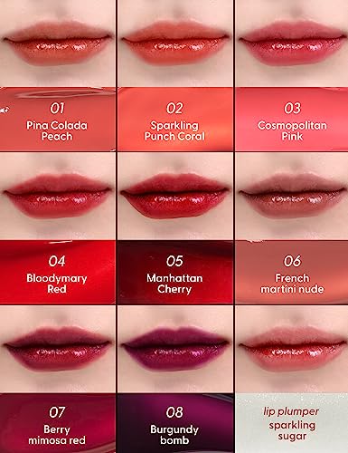 It's SKIN Tincy All-Day Semi-Matte Lip Stain Tint 0.13oz (01 Pina Colada Peach) - Non-Transfer Wear | Smooth Satin Finish, Rich Pigmentation | Moisturizing, Comfortable Vivid Color for Lasting All-Day